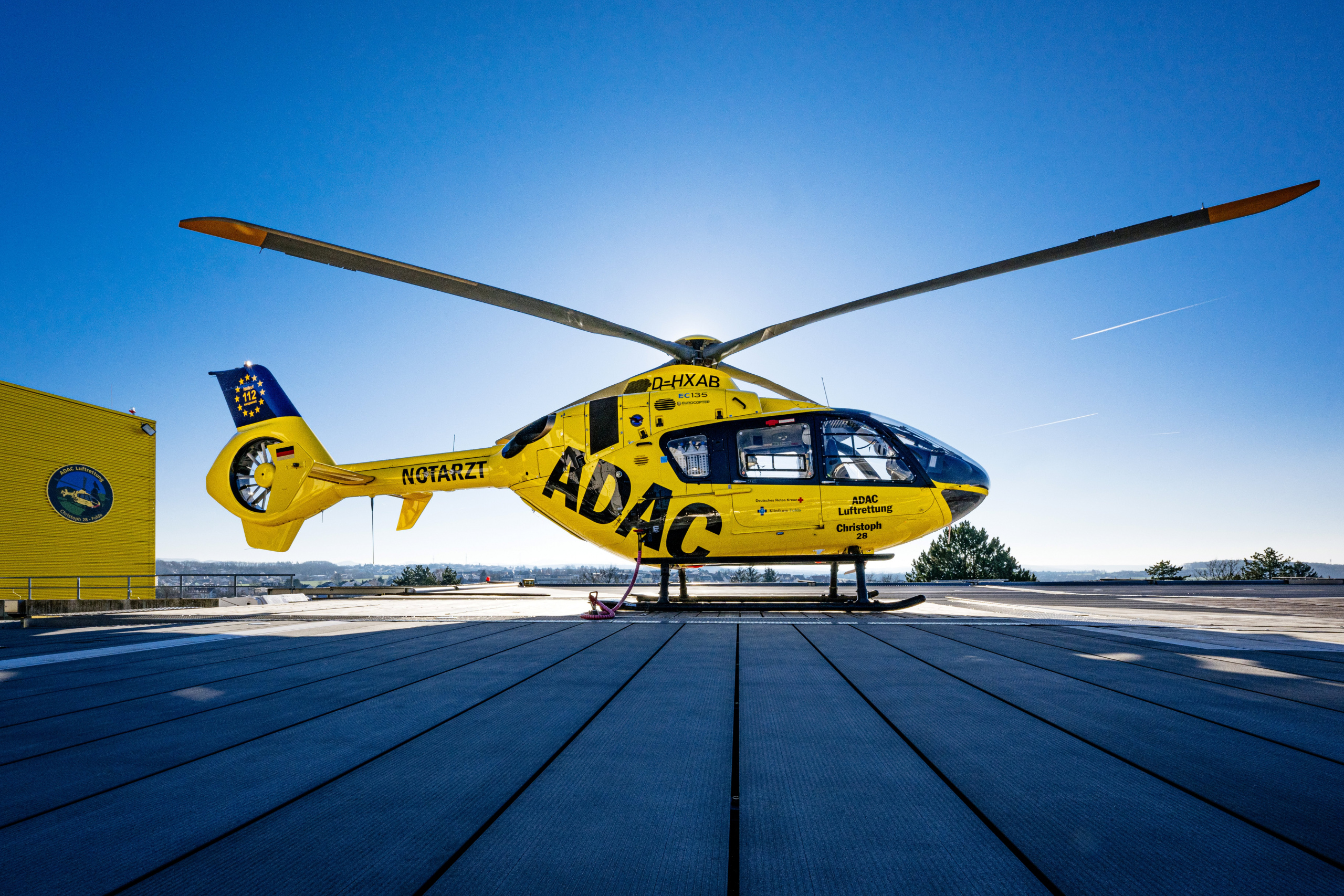 Fulda feiert 40 Jahre „Christoph 28“ - ADAC Luftrettung