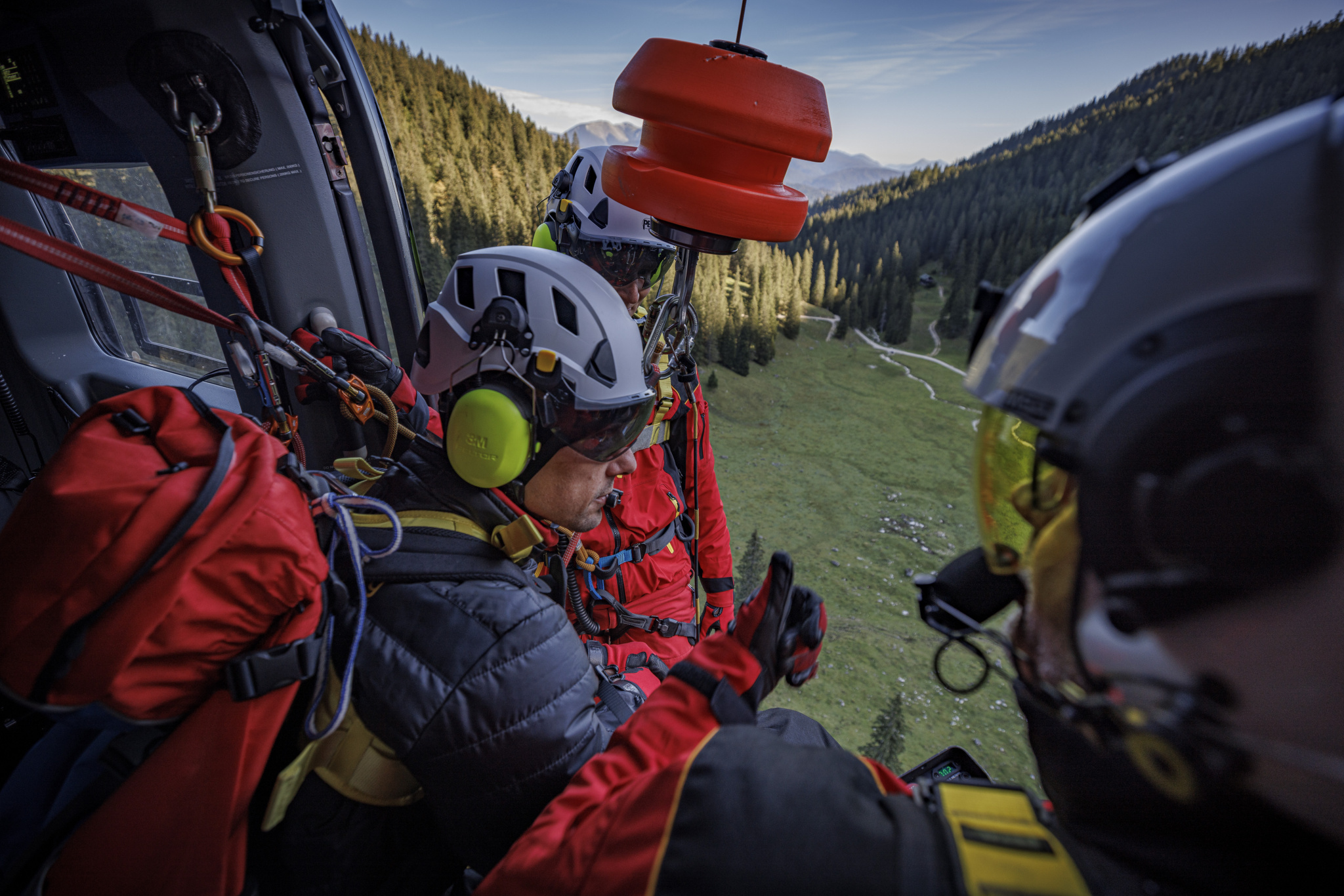 HeliHub.com : ADAC Air Rescue trains winch operations in the Alps ...